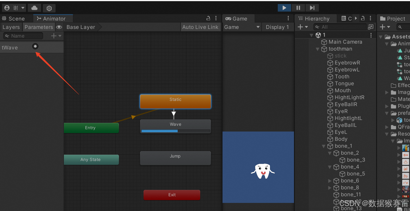 通过PS和Unity制作2D动画之三：动画系统_unity 2d animation-CSDN博客