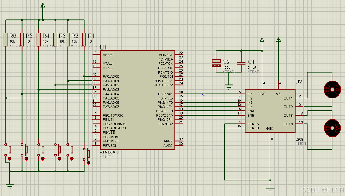 在Proteus中实现ATmega16的PWM电机控制_atmega16单片机直流电机控制-CSDN博客