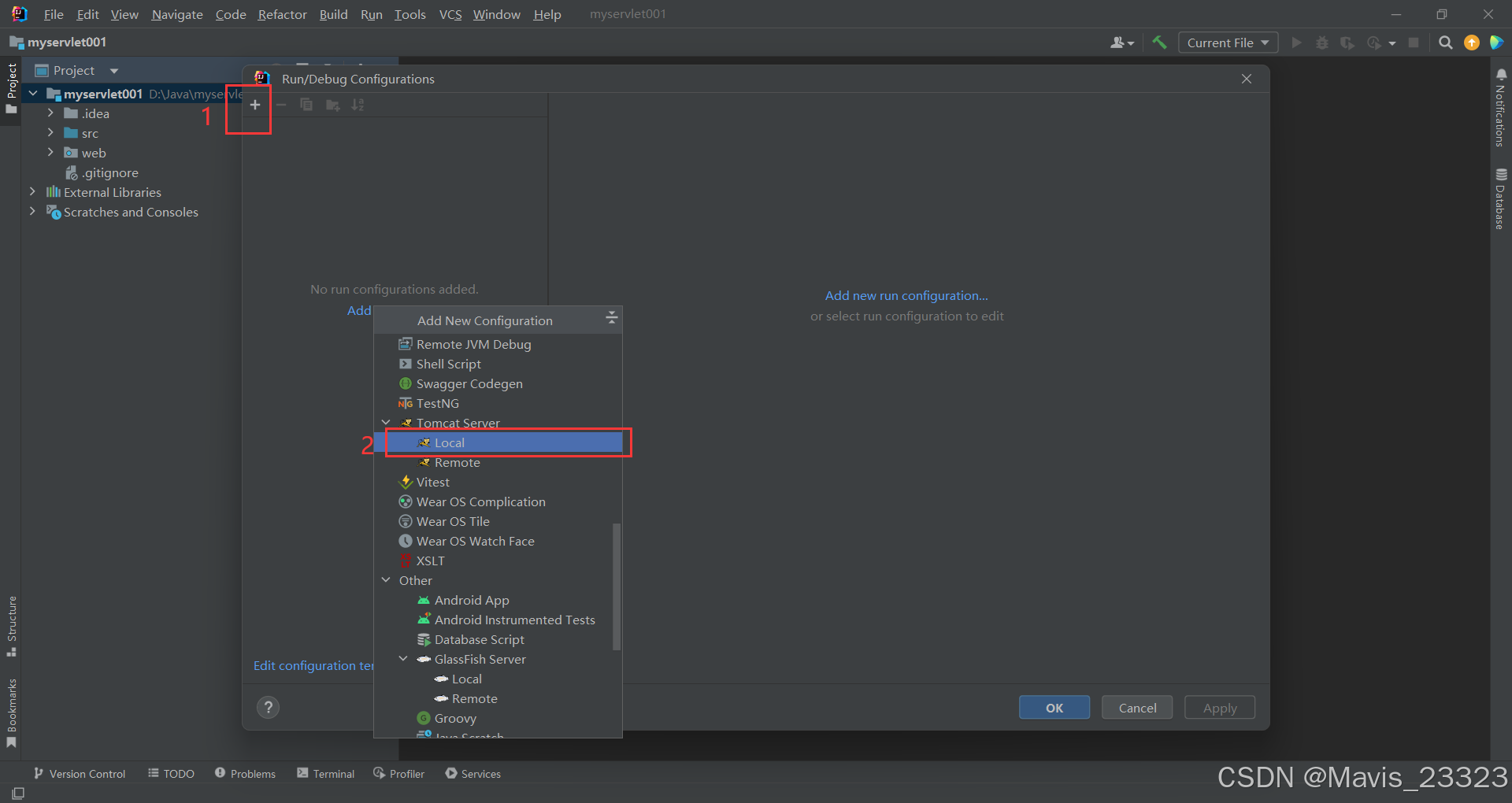 【0基础小白】创建java web项目IDEA2023.1-CSDN博客