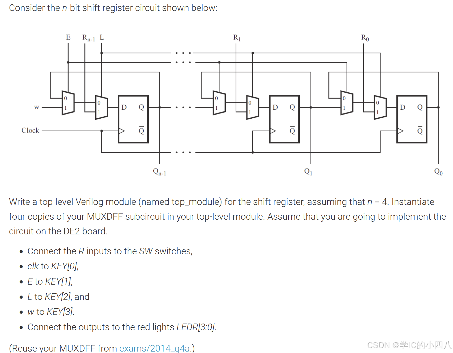 【HDLbits刷题】移位寄存器（三）-CSDN博客