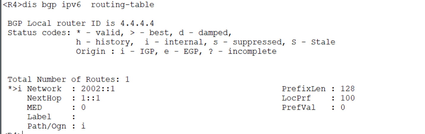 IPv6路由（配置BGP4+）_bgp4+配置-CSDN博客
