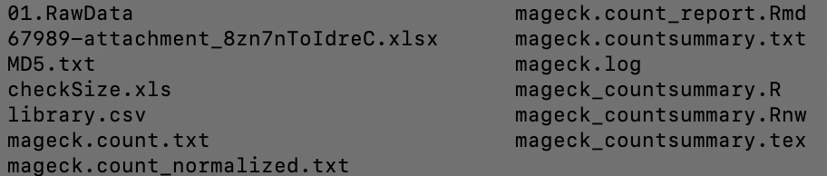 Crispr-screening测序后文件处理流程_mageck分析过程中用到的归一化方法有-CSDN博客