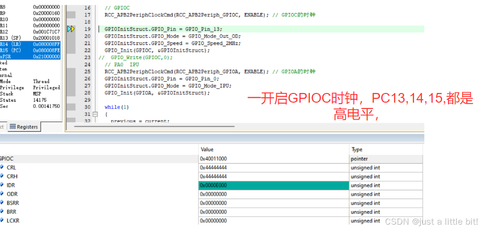 STM32F103C8T6寄存器组GPIOA、GPIOB、GPIOC详解_gpioa和gpiob-CSDN博客