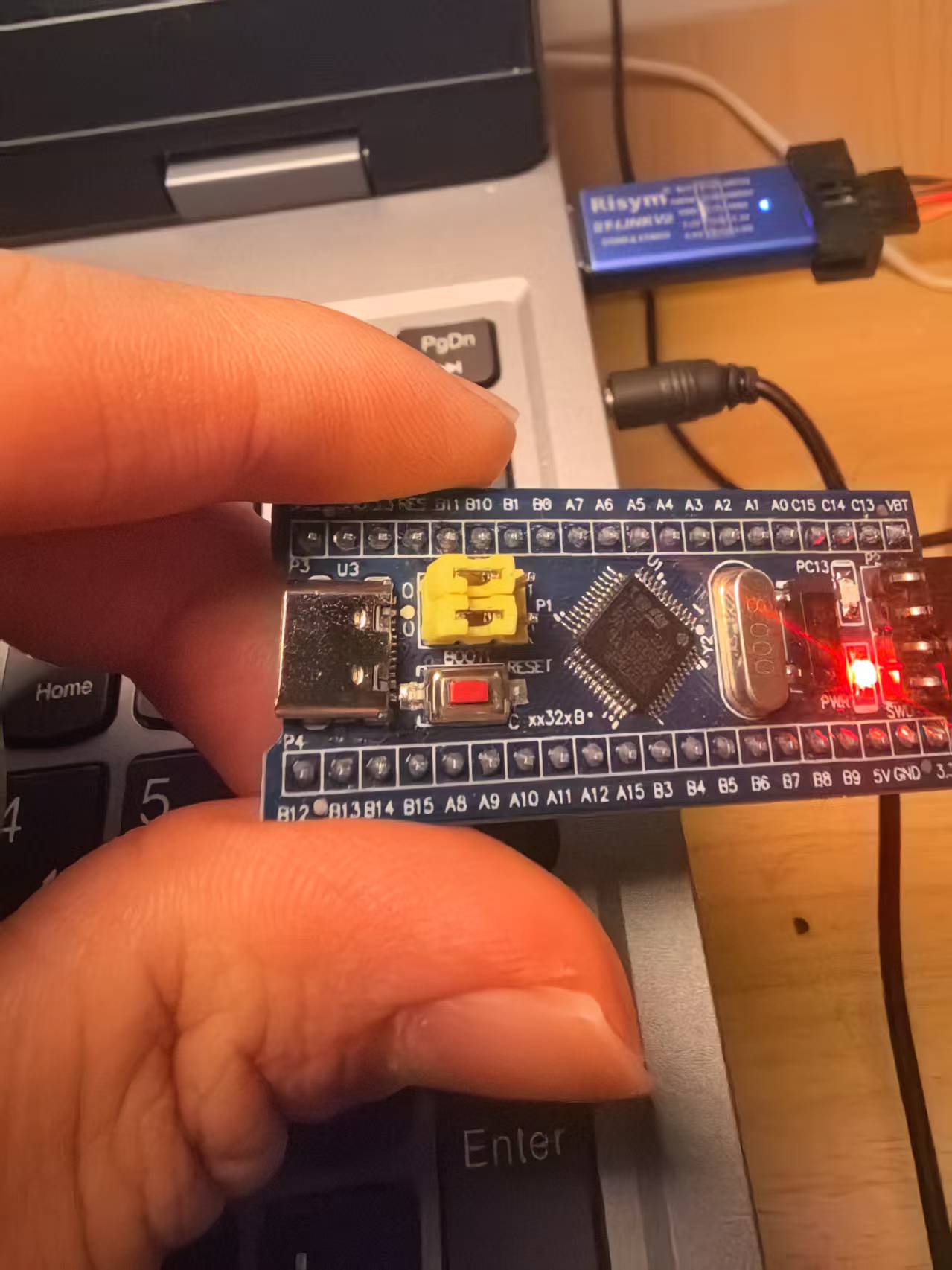 STM32F103c8t6在Keil5上的 No target connected_notargetconnected怎么解决keil5-CSDN博客
