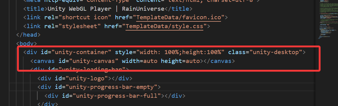 Unity发布Webgl自适应浏览器窗口_unity webgl-CSDN博客