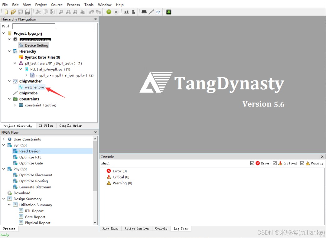 [米联派-安路飞龙DR1-FPSOC] FPGA基础篇连载-04 安路TD开发工具在线调试FPGA-CSDN博客