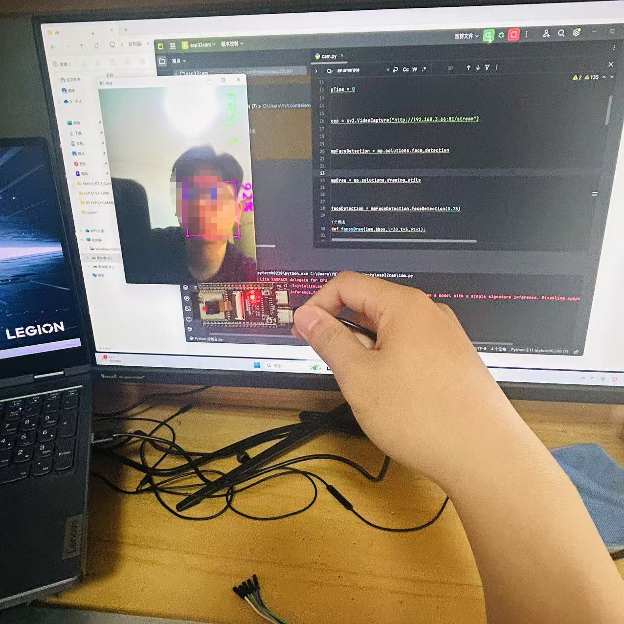 ESP32-S3-cam+python 实现人脸监测-CSDN博客