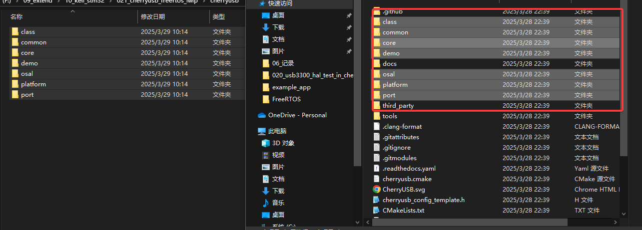 使用chrryusb+freertos+lwip配置stm32F4主机RNDIS流程记录，包含cherryusb配置和lwip配置。-CSDN博客