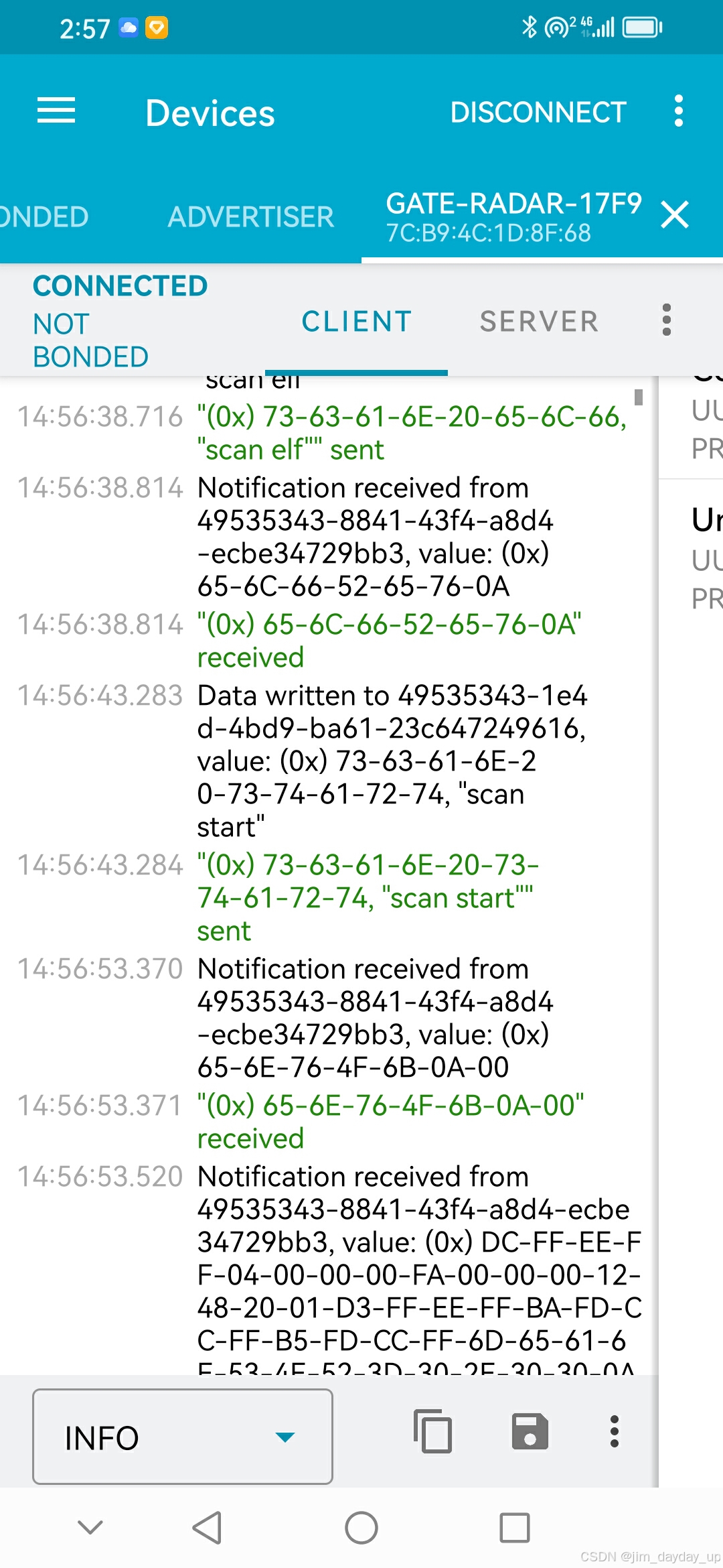 nrf Connect低功耗蓝牙APP 使用教程-CSDN博客