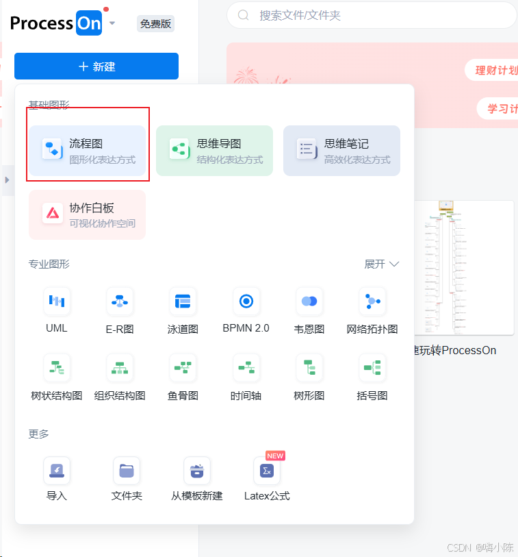 论文画图神器-processon_process画图-CSDN博客