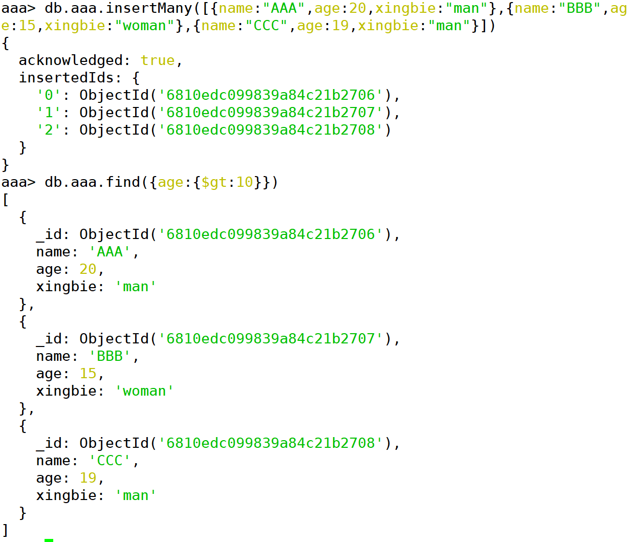 MongleDB数据库应用-CSDN博客