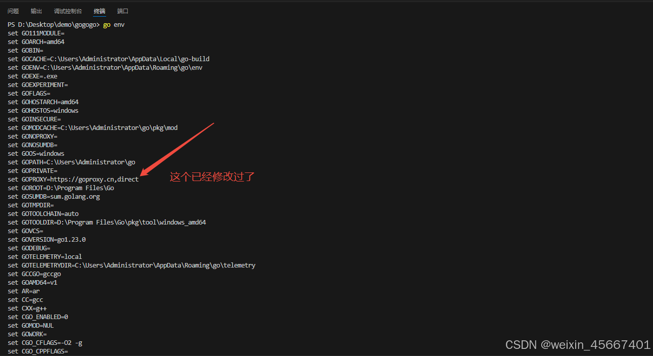 vscode中配置go环境_vscode_weixin_45667401-魔乐社区