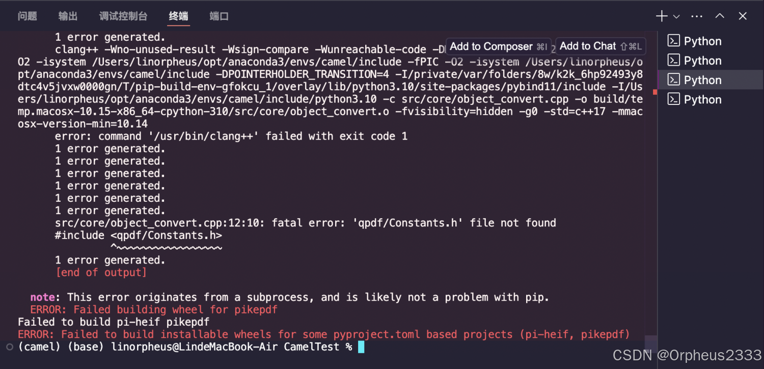Camel Multi-Agent框架学习-第二章 Hello CAMEL!_camel 多agent-CSDN博客