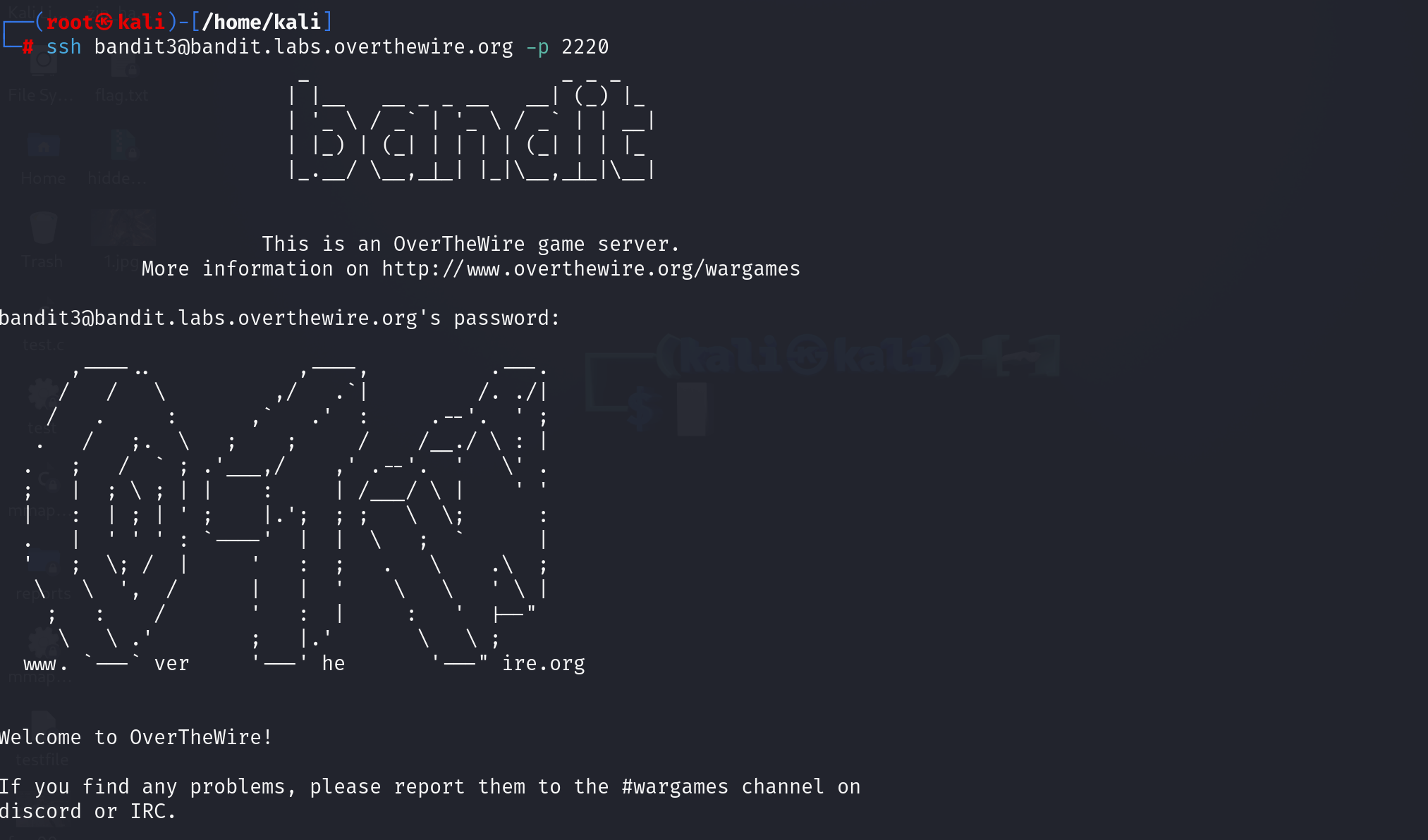 OverTheWire—Bandit（0-9）靶场学习记录_overthewire bandit-CSDN博客