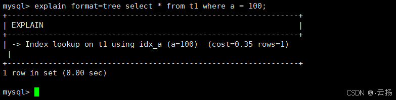 MySQL EXPLAIN 完全指南：从入门到实战优化_rows fetched before execution-CSDN博客