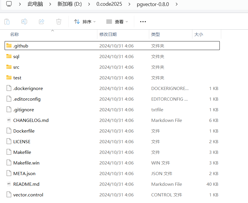 Postgres17数据库Vector拓展模块部署(Windows)_错误: extension "vector" is not available hint: the -CSDN博客