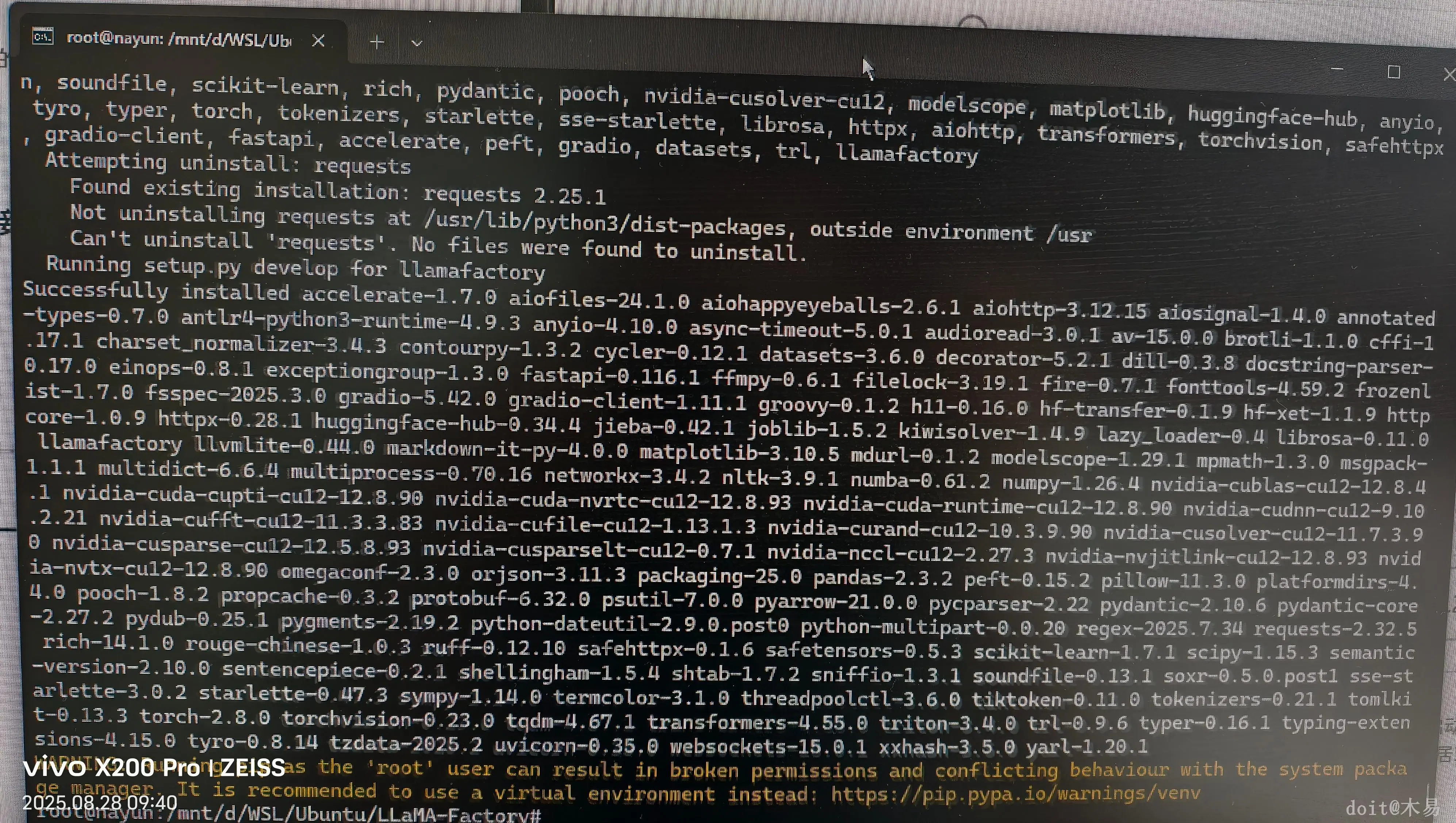 从零开始：Ubuntu 系统下搭建 LLaMA-Factory 微调环境 + CUDA 驱动配置（保姆级图文）_llama factory ubuntu 安装-CSDN博客