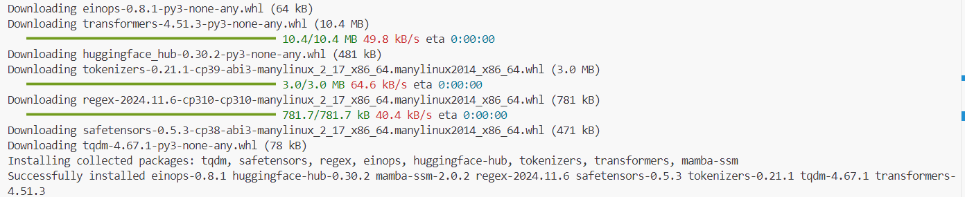 (mamba_ssm)环境搭建与踩坑指南_mamba-ssm github-CSDN博客