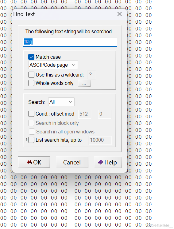 BUUCTF(Misc)——文件中的密码_buuctf flag-CSDN博客