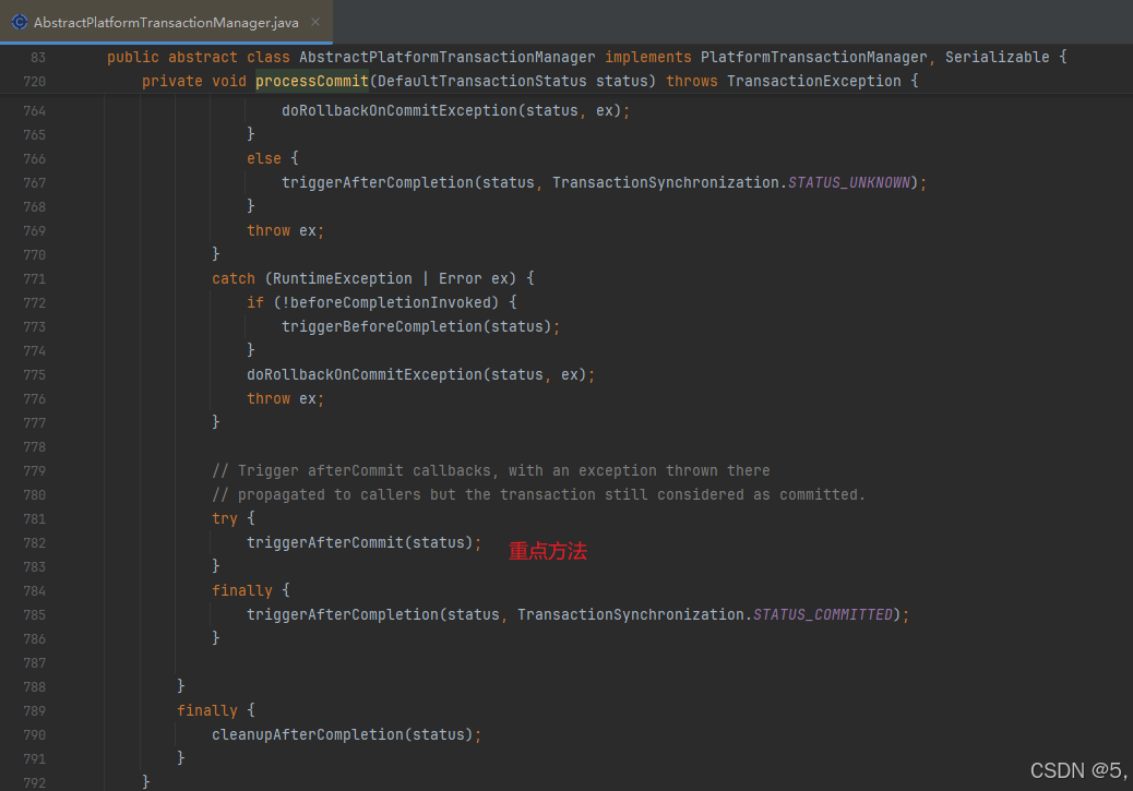 TransactionSynchronizationManager.registerSynchronization问题分析-CSDN博客
