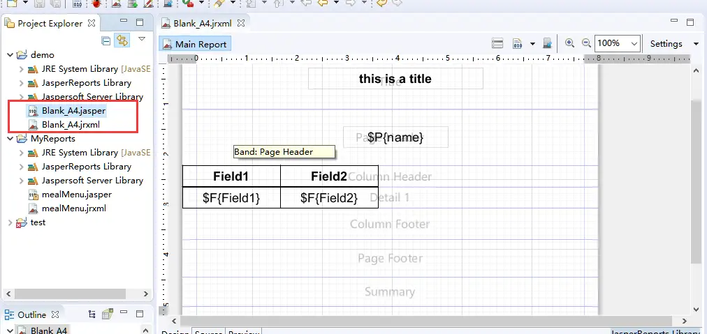 JasperReports入门教程(一)：快速入门-CSDN博客