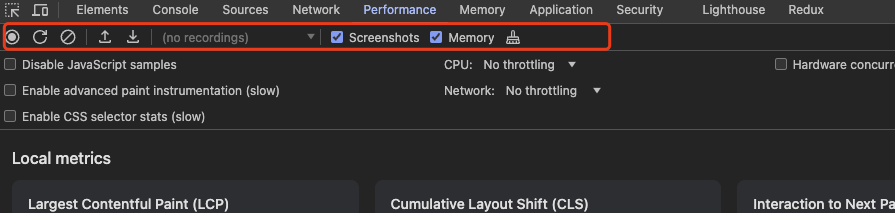 chrome浏览器Performance性能监控火焰图详解_chrome performance-CSDN博客