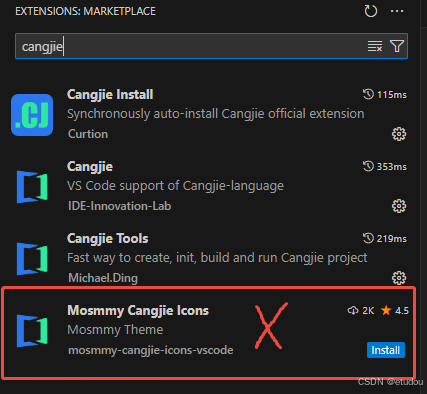 vscode环境中仓颉代码高亮起来的设置_vscode cangjie-CSDN博客