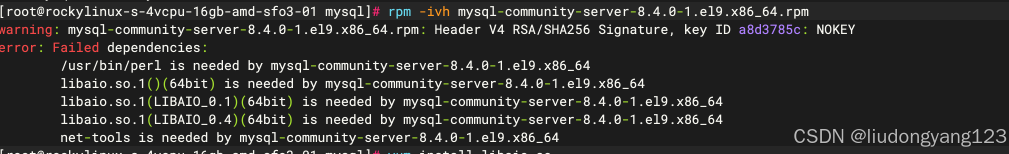 rockey linux rpm安装mysql 8.4.0_mysql8.4 rpm 安装-CSDN博客