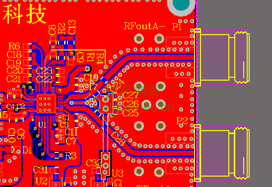 ADF4351原理图电路图PCB设计以及注意事项-CSDN博客