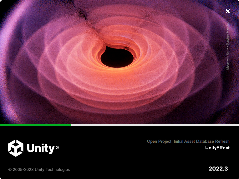 unity打开项目屏幕上方有一部分会黑屏屏闪 卡loading project finish无法关闭_unity 2022.3编辑器启动后 显示器黑屏-CSDN博客