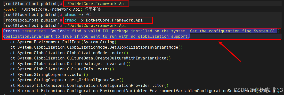解决.NET WebApi在Linux运行时报错“Couldn‘t find a valid ICU package installed on the system”问题_process ...