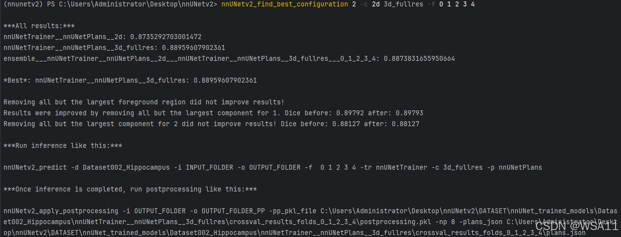 nnunetv2训练验证推理_nnunetv2测试数据集-CSDN博客