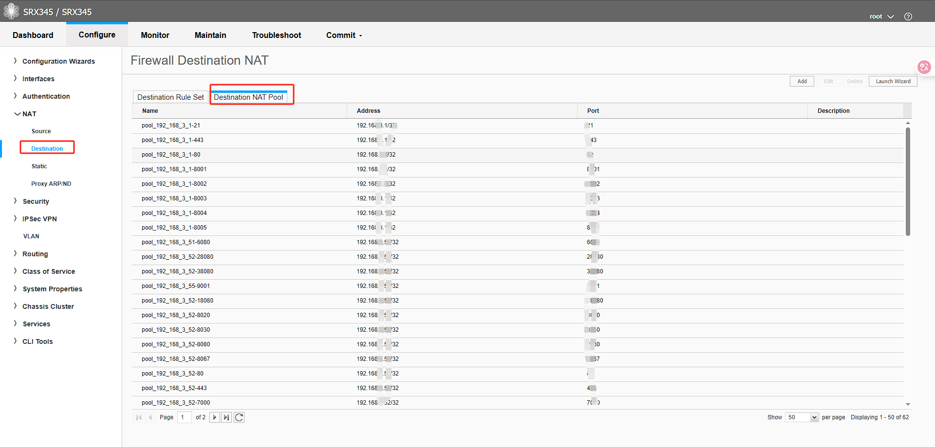 Juniper SRX345 Web Device Manager （J-web）防火墙配置-图文教程_juniper防火墙web配置-CSDN博客