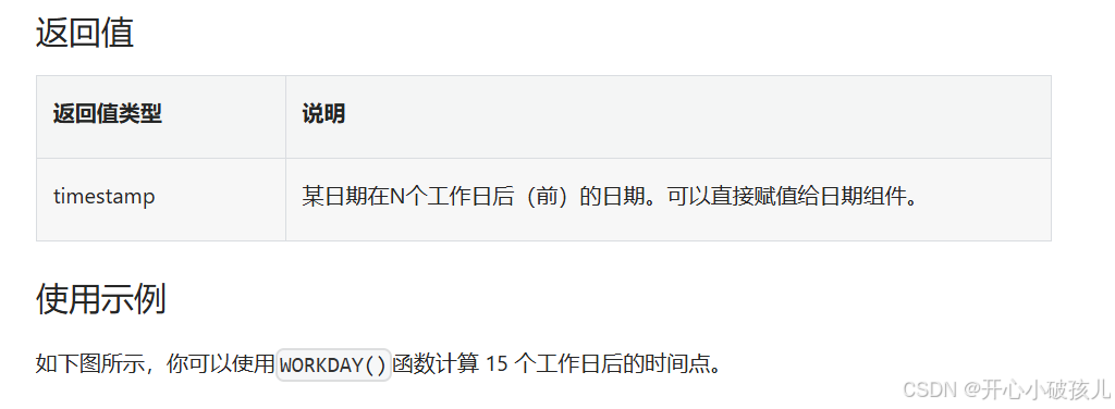 每天一个宜搭小知识—WORKDAY_宜搭未包含业务执行函数-CSDN博客
