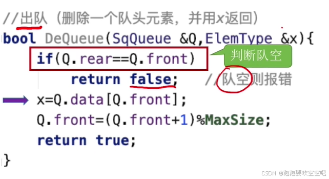队列的总结如何判断队列是否为空 Csdn博客 7752