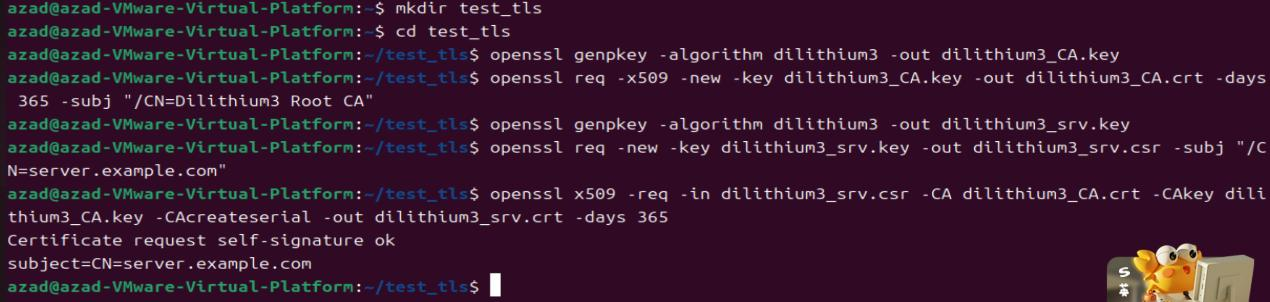使用 OpenSSL 和 Open Quantum Safe 项目在 C 语言中开发 Post Quantum TLS 服务器/客户端 _openssl 3.5 抗量子tls-CSDN博客