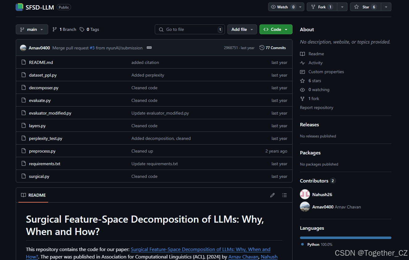 SFSD-LLM：Surgical Feature-Space Decomposition of LLMs: Why, When and How?——大语言模型的手术特征空间分解：为什么、何时 ...