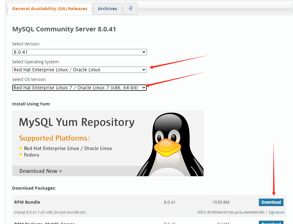 Linux 内网离线安装mysql8_mysql8.0.41 linux离线安装包-CSDN博客