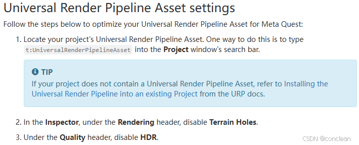 Unity 6 Meta Quest 3 OpenXR URP VR开发 2024 （一）_unity quest3-CSDN博客