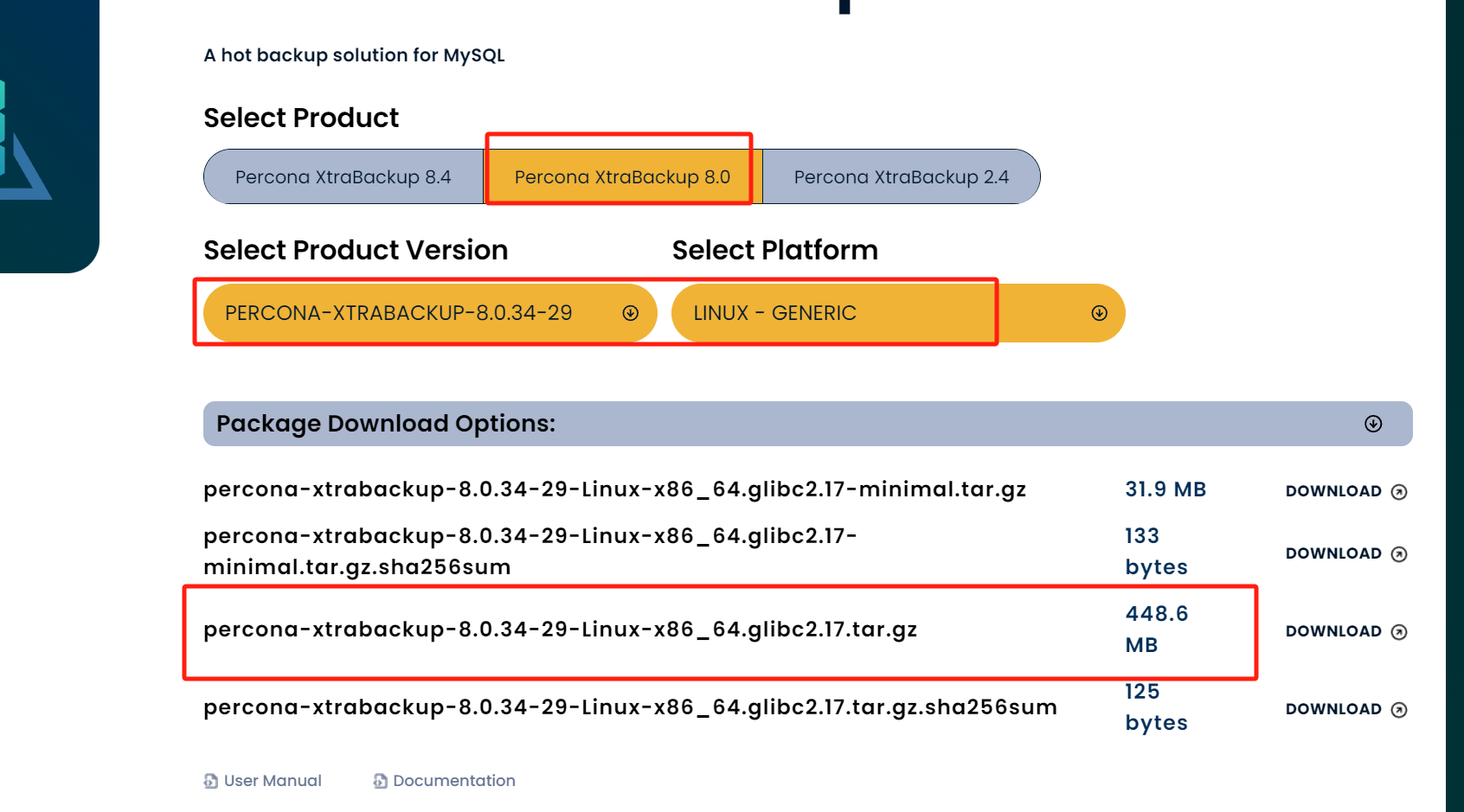 Percona XtraBackup离线安装 流水账_percona xtrabackup下载-CSDN博客