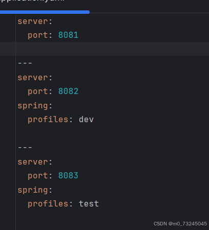 SpringBoot配置文件properties的多环境覆盖，以及使用yaml格式优化的方法_springboot环境变量覆盖yml-CSDN博客