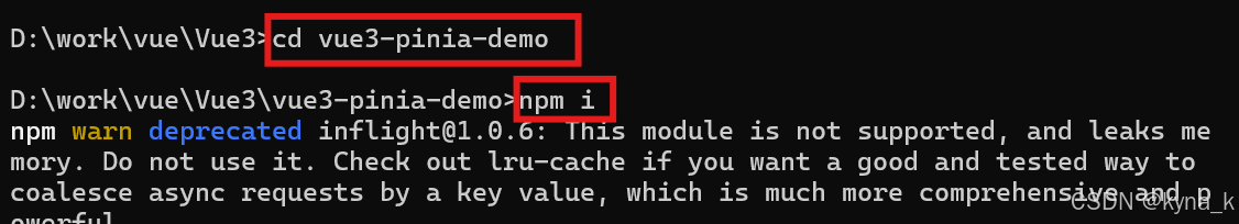 Vue3创建项目后install报错无法正确读取package.json文件_could not read package.json: error: enoent: no suc-CSDN博客