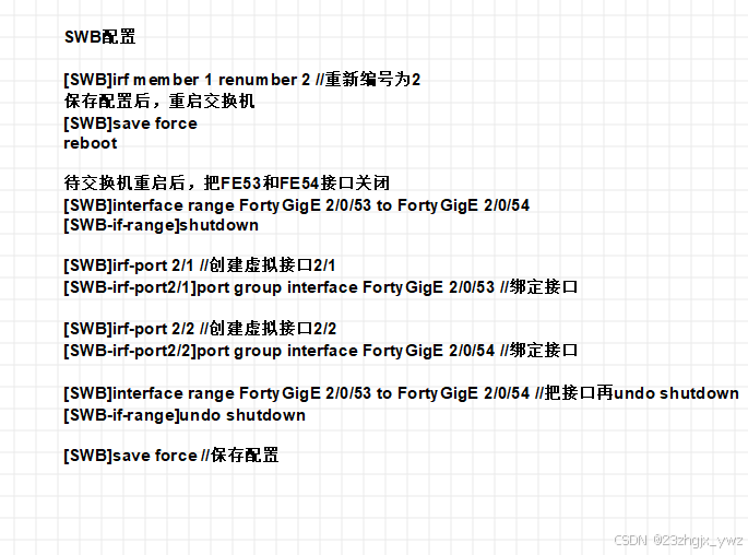 H3c堆叠配置实验_h3c堆叠实验-CSDN博客