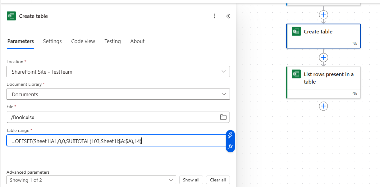 Power automate|Excel|如何使用create table动态创建表格_excel create table-CSDN博客