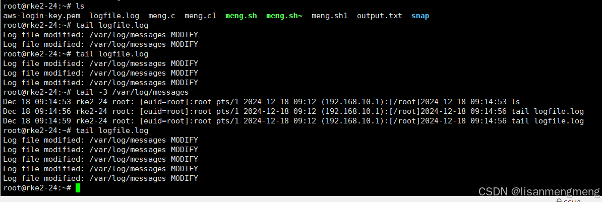 inotifywait 命令介绍和使用案例-CSDN博客