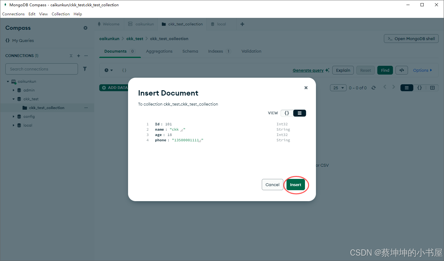 MongoDB & MongoDB Compass(可视化管理工具)的下载与安装（简洁版），附带建表和四个基本的增删改查语句_mongodb compass download (gui)-CSDN博客