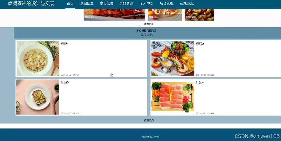 基于nodejsvue点餐系统的设计与实现 程序论文开题 计算机毕业设计 Csdn博客