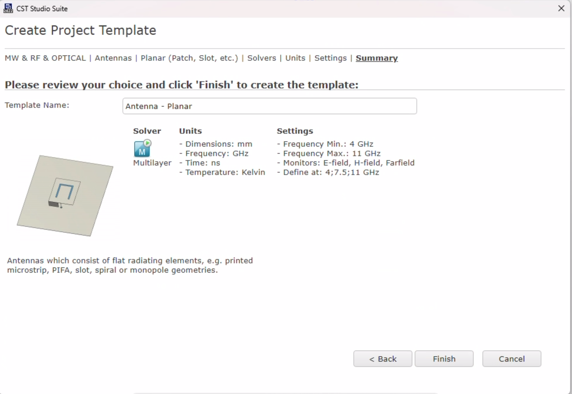 用CST对超表面天线的超表面结构进行特征模（CMA）分析操作步骤_cst特征模分析-CSDN博客