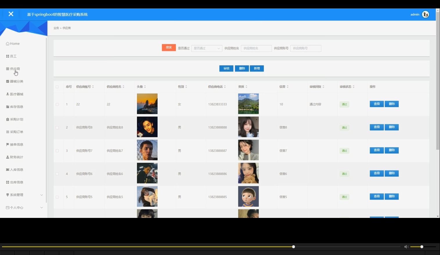Java SpringBoot+Vue3+MyBatis 智慧医疗采购系统系统源码｜前后端分离+MySQL数据库-CSDN博客